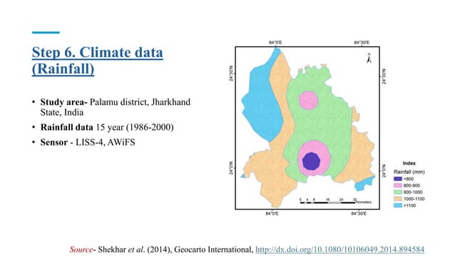 Application of Remote Sensing & GIS Techniques in Watershed Management ...