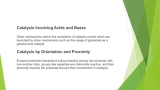 ENZYME , CLASSIFICATION AND THEIR MECHANISM | PPTX