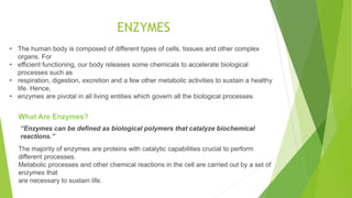 ENZYME , CLASSIFICATION AND THEIR MECHANISM | PPTX