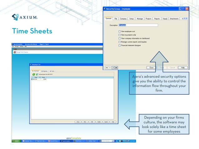 Ajera Screenshots | PPT