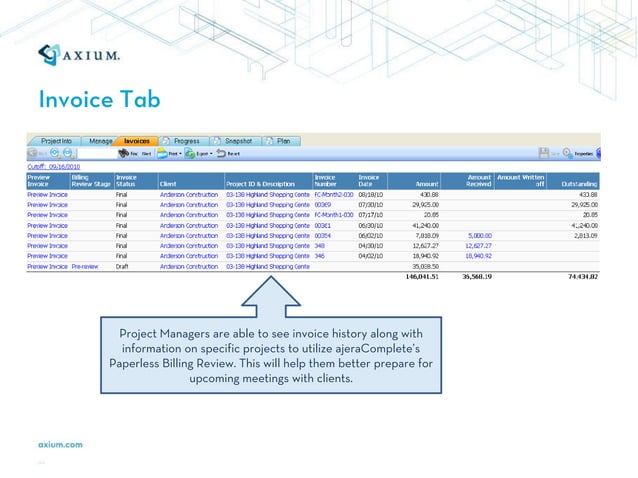 Discover Ajera | PPT