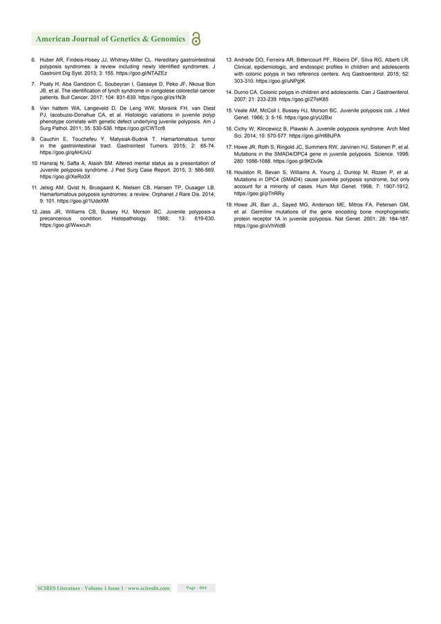 American Journal of Genetics & Genomics | PDF