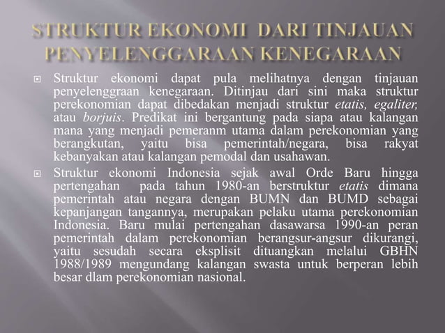 Ajid 5x ma perubahan struktur ekonomi | PPT