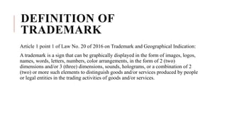 Aji Kadhasnah, Protection of Well Known Trademark and Cancellation of ...