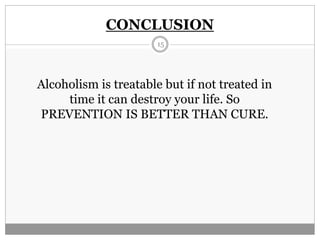 Alcoholism | PPT