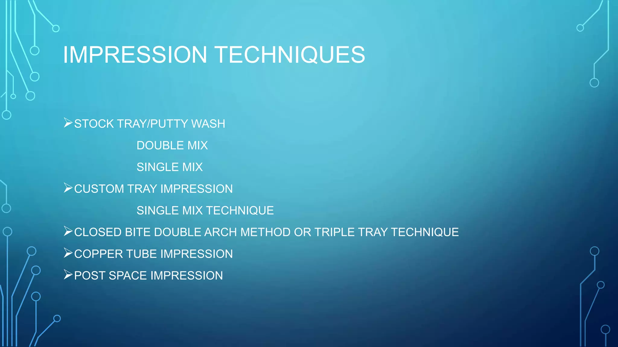 impressions in fpd | PPTX