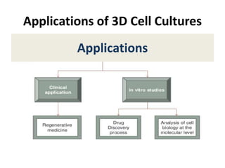 3D cell cultures | PPTX