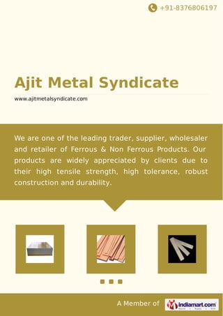 Ajit metal-syndicate | PDF