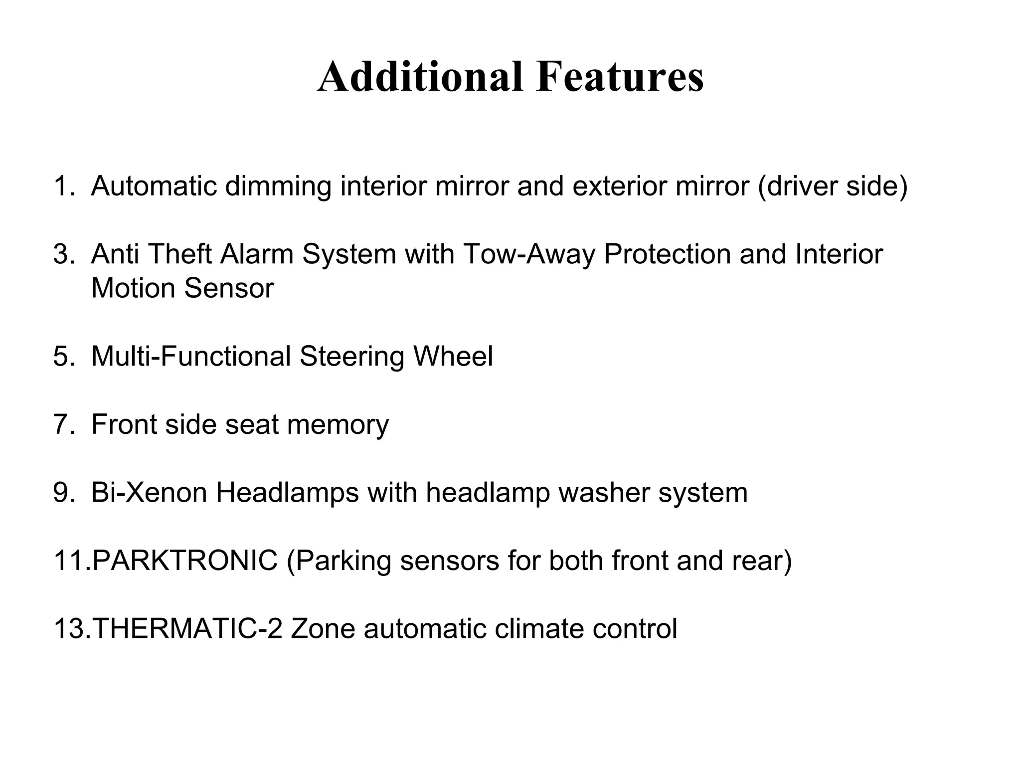 model survey of mercedes benz | PPT