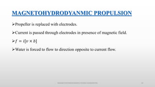magnetohydrodynamic power generation | PPTX