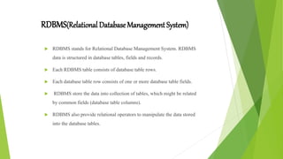 Ajit_RDBMS.pptxhhhjikjhhgfhgggggghhhhhhjj | PPTX