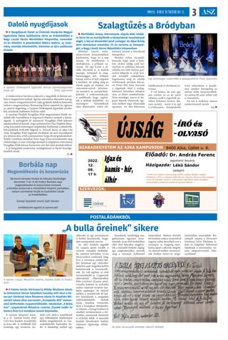 Ajkai Szó 2022. december 2. | PDF