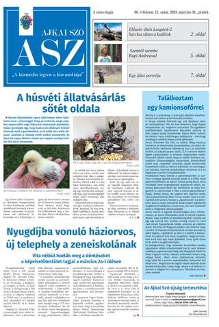 Ajkai Szó 2023. március 31. | PDF
