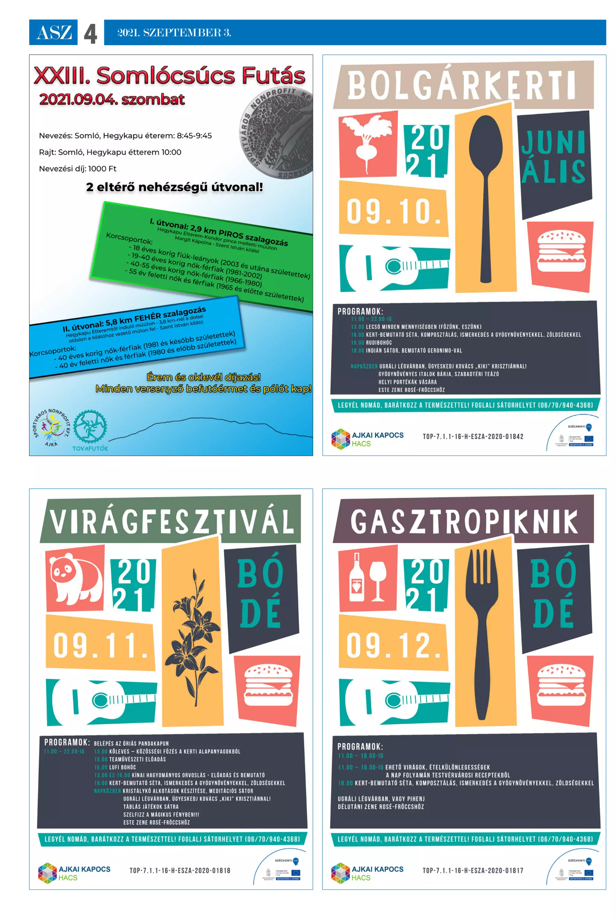 Ajkai Szó 2021. szeptember 3. | PDF