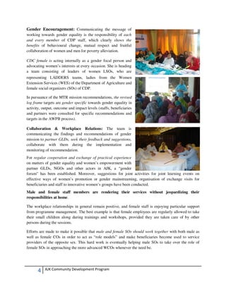 Ajkcdp report on gender final | PDF