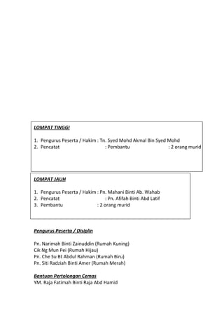 Ajk pra sukan lontar | DOC