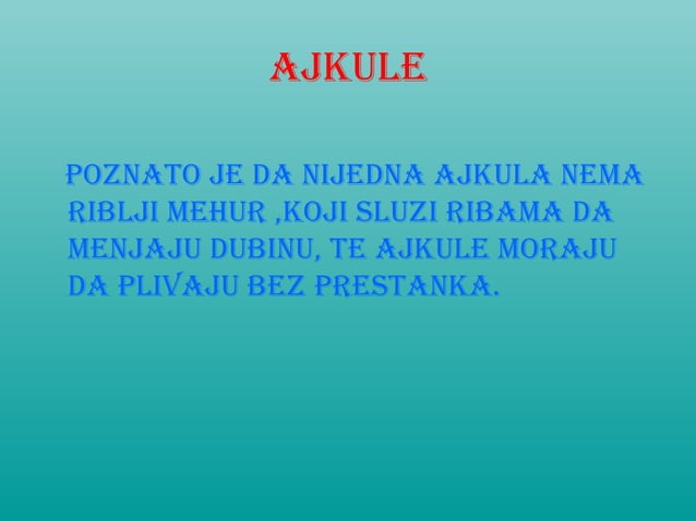 Ajkule | PPT