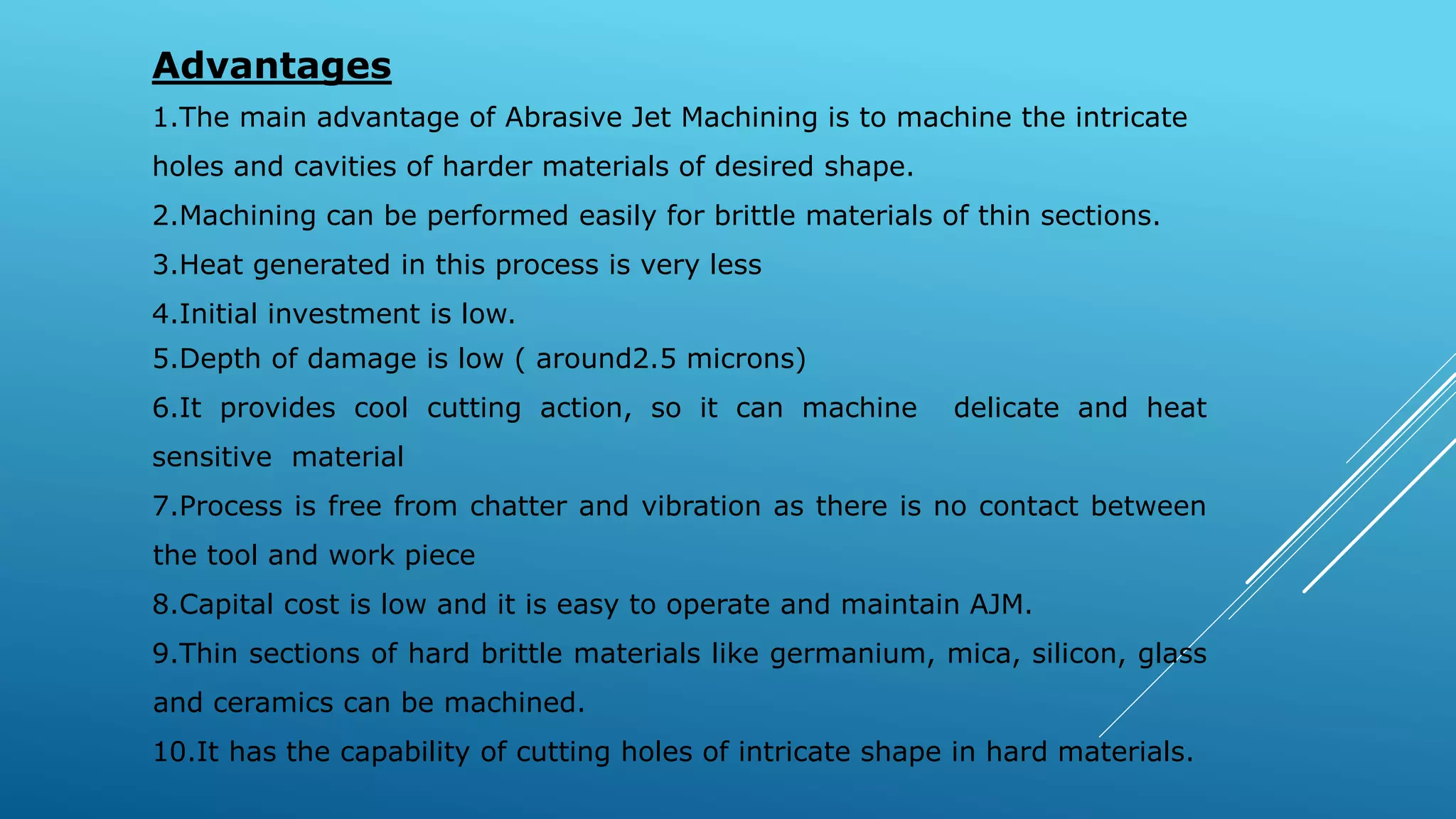 Ajm(Abrasive jet machining) | PPTX