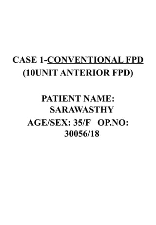 ajmal FPD CONVENTIONAL cases.pptx