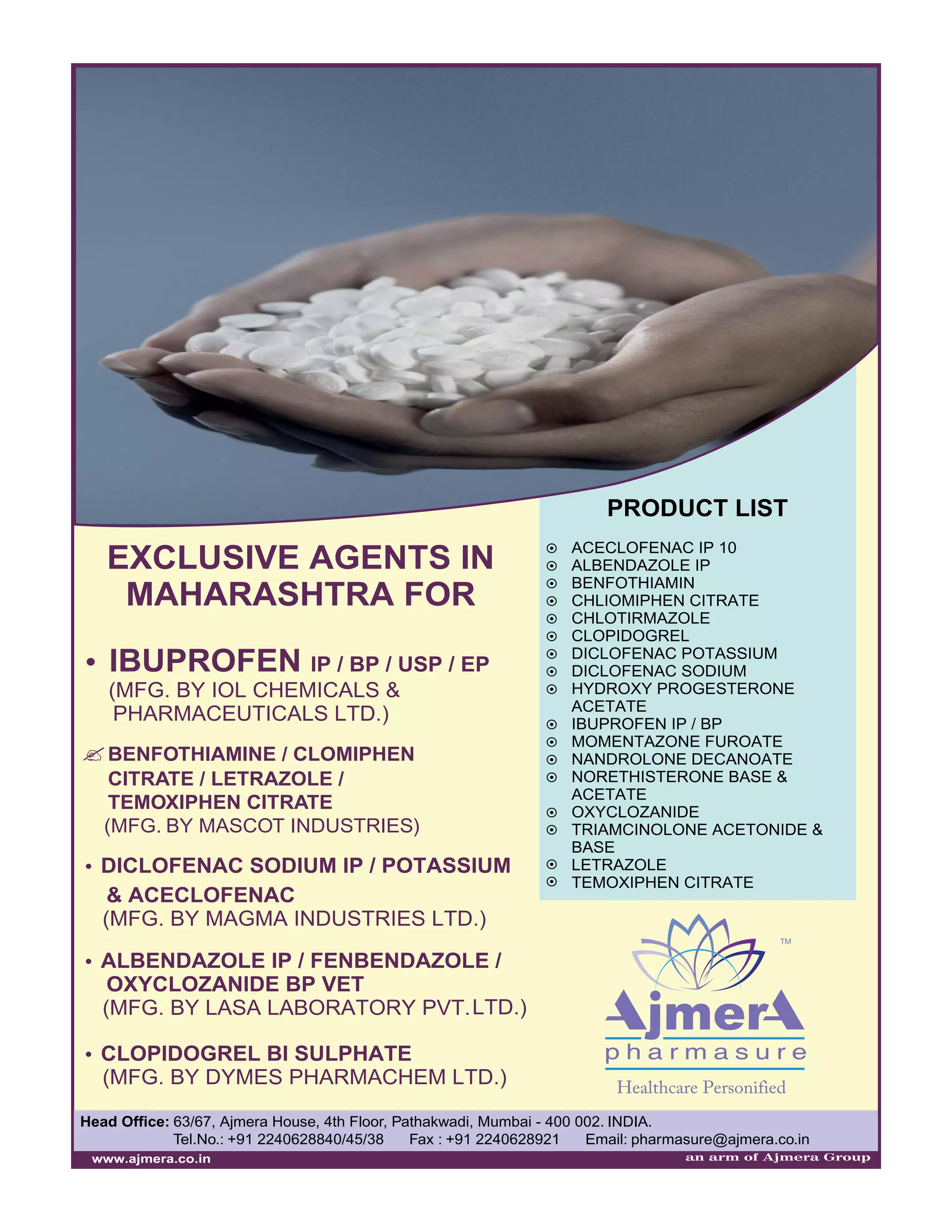 Ajmera Pharmasure | PDF