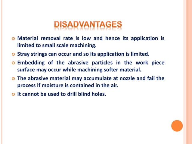 Abrasive Jet machine (AJM) | PPTX
