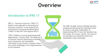 Ajms ifrs 17 implementaiton & challenges | PDF