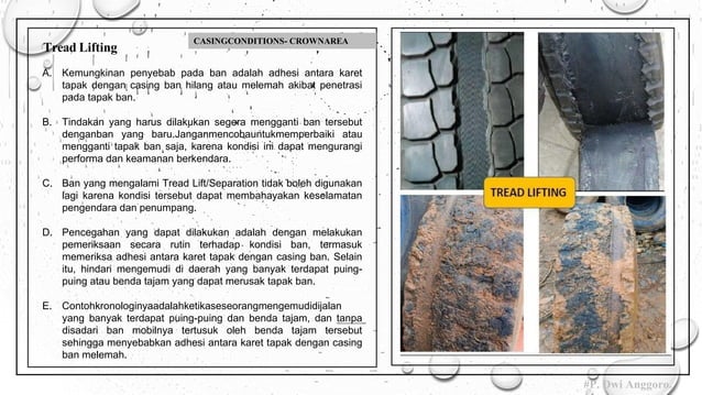 Penanganan ban dan limbah ban, perawatan dan pemanfaatan | PPT