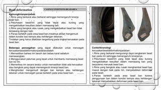 Penanganan ban dan limbah ban, perawatan dan pemanfaatan | PDF