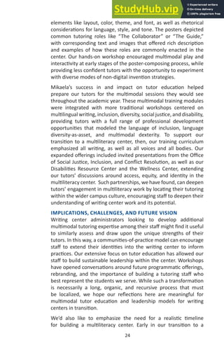 A JOURNAL OF WRITING CENTER SCHOLARSHIP LN LN | PDF