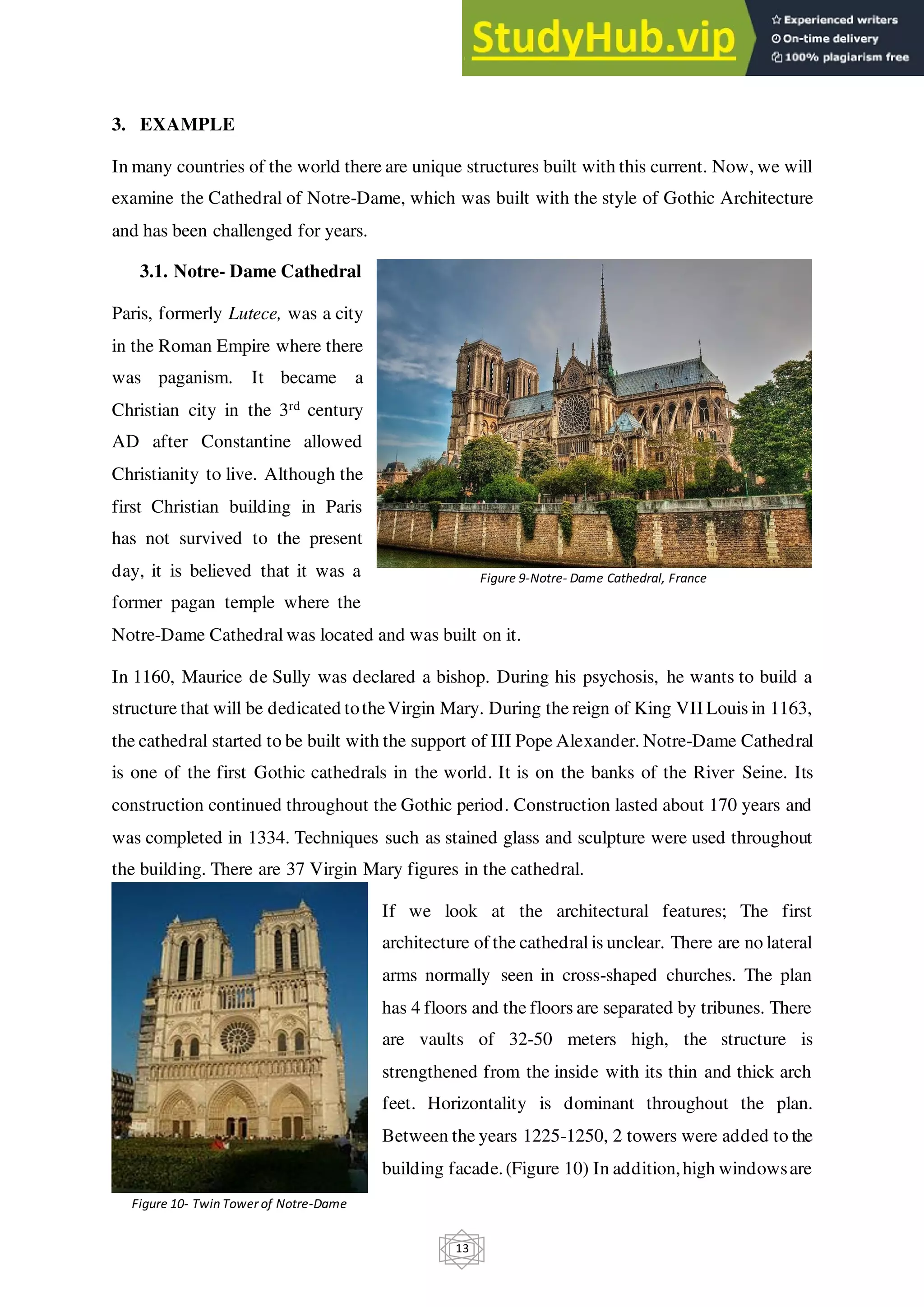 A Journey From Architecture To Literature Gothic | PDF