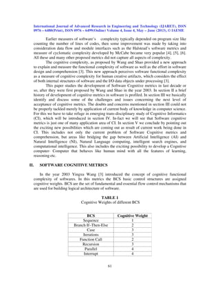 A journey from cognitive metrics to cognitive comput | PDF