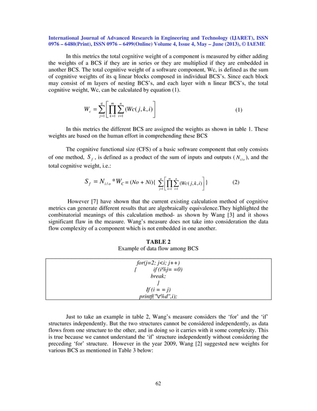 A Journey From Cognitive Metrics To Cognitive Comput Pdf