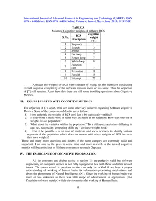 A journey from cognitive metrics to cognitive comput | PDF