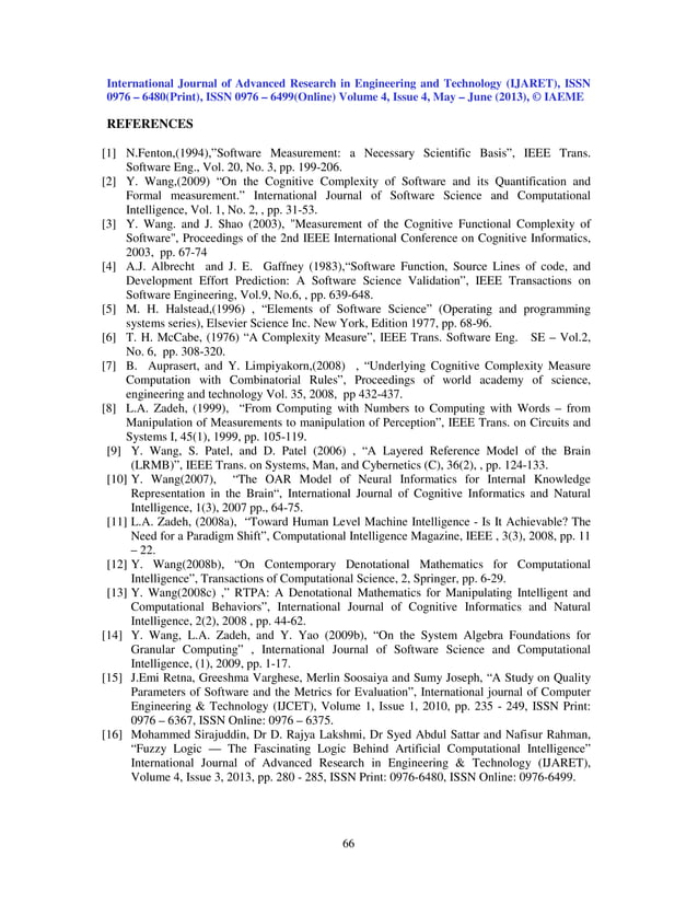 A Journey From Cognitive Metrics To Cognitive Comput Pdf