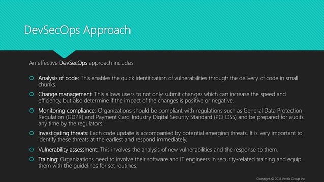 A journey from dev ops to devsecops | PPT