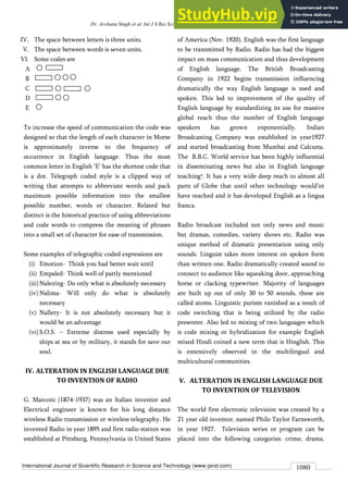 A Journey Of English Language From The Era Of Printing Press To The ...