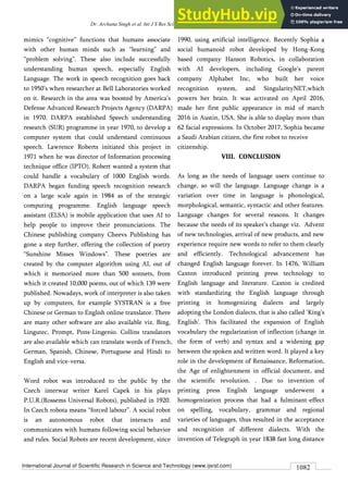 A Journey Of English Language From The Era Of Printing Press To The ...