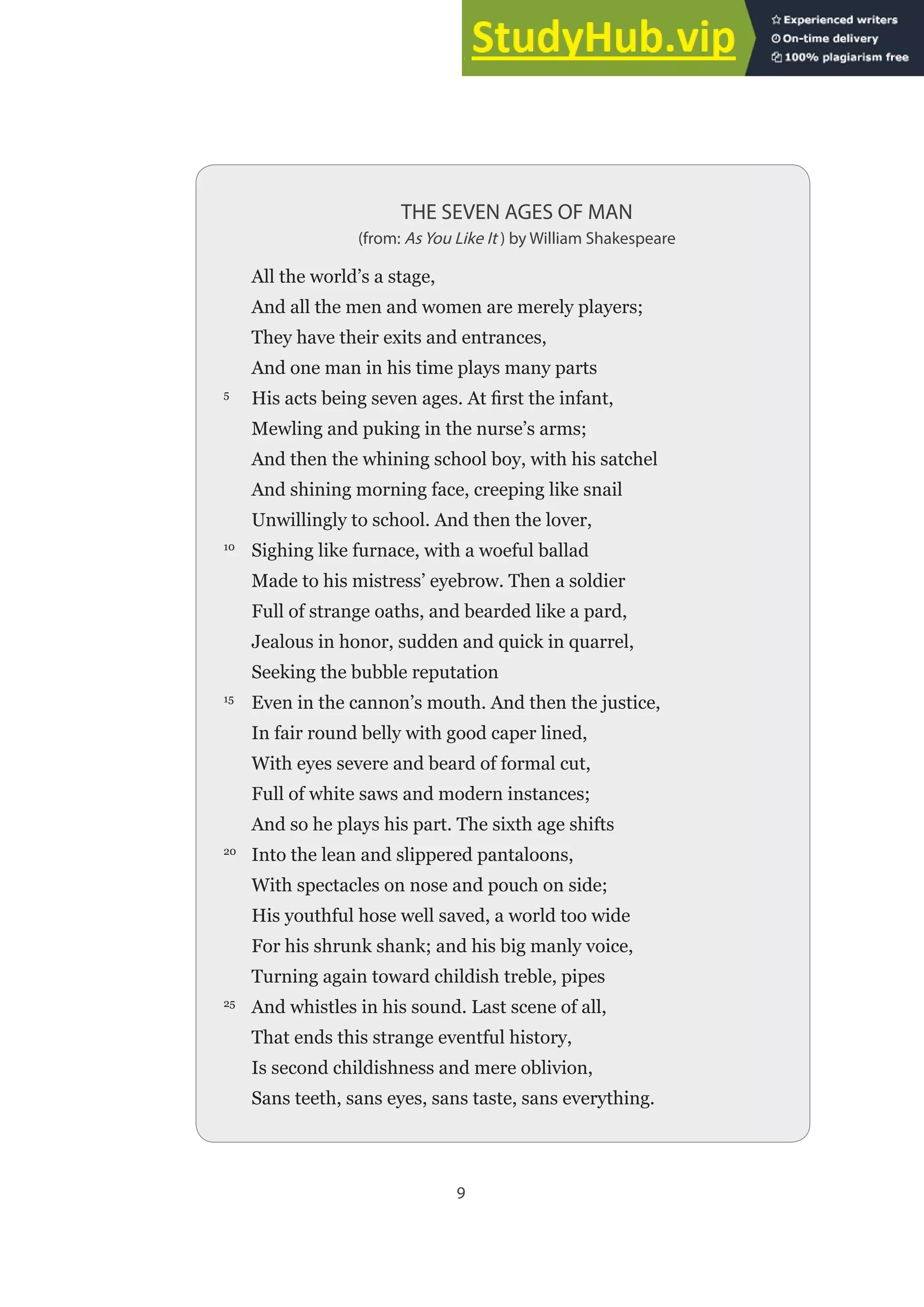 A Journey Through Anglo-American Literature | PDF