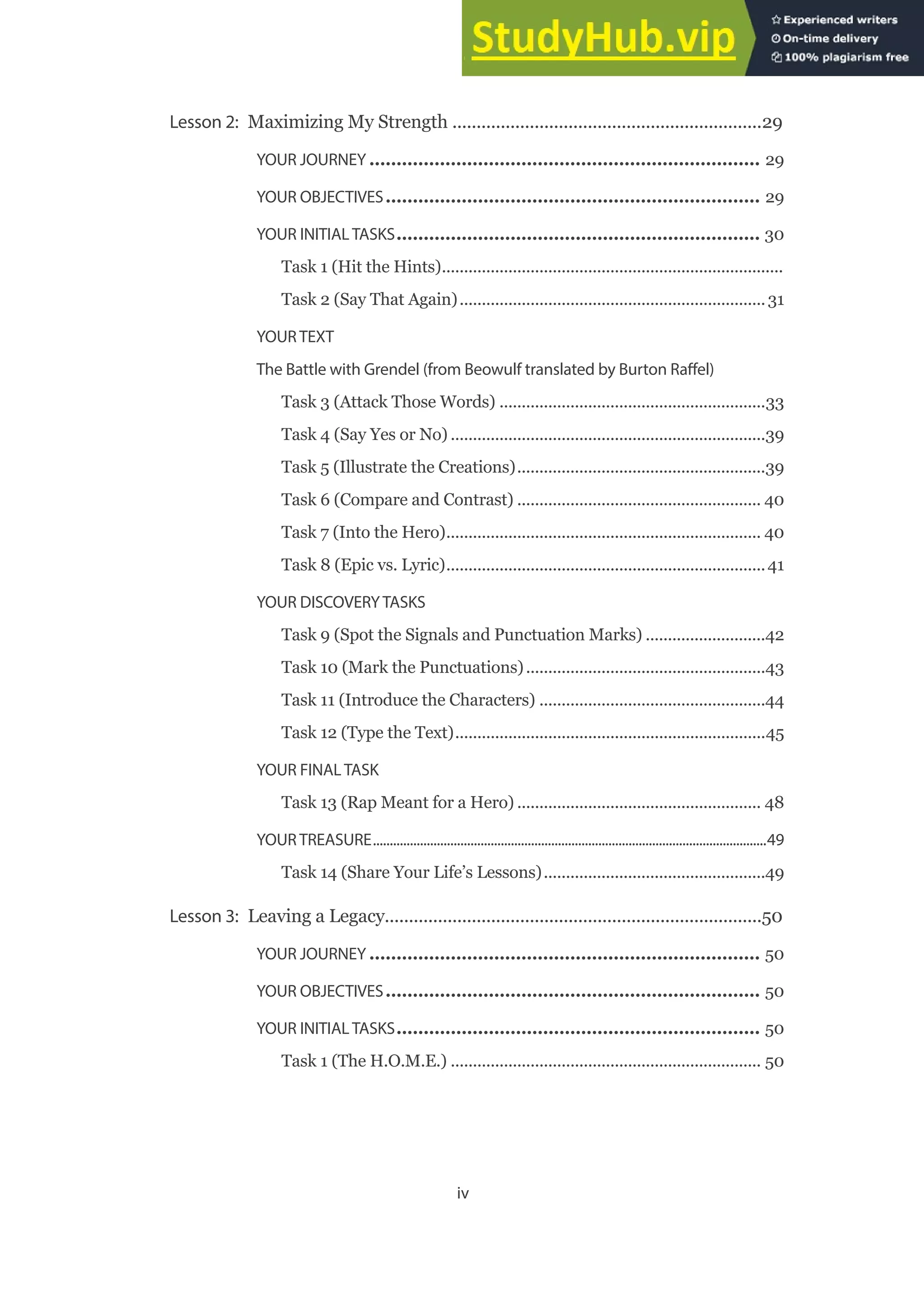 A Journey Through Anglo-American Literature | PDF