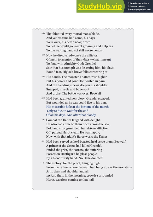 A Journey Through Anglo-American Literature | PDF