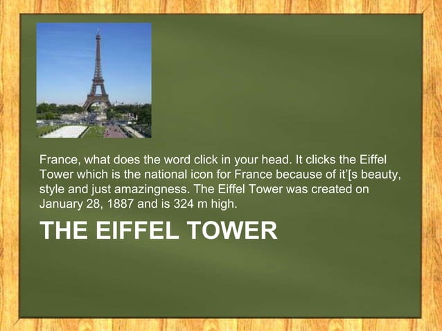 A journey through france | PPTX