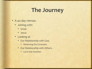A journey through lent | PPT