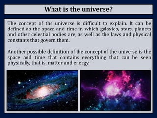 A journey through the universe | PPT