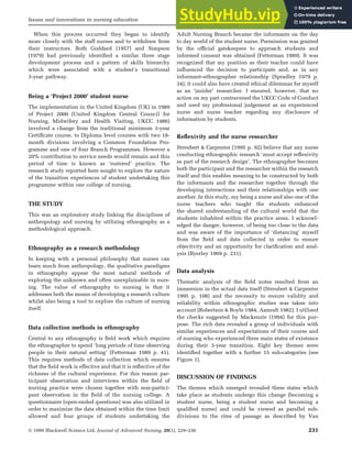 A Journey To Becoming The Student Nurse In Transition | PDF