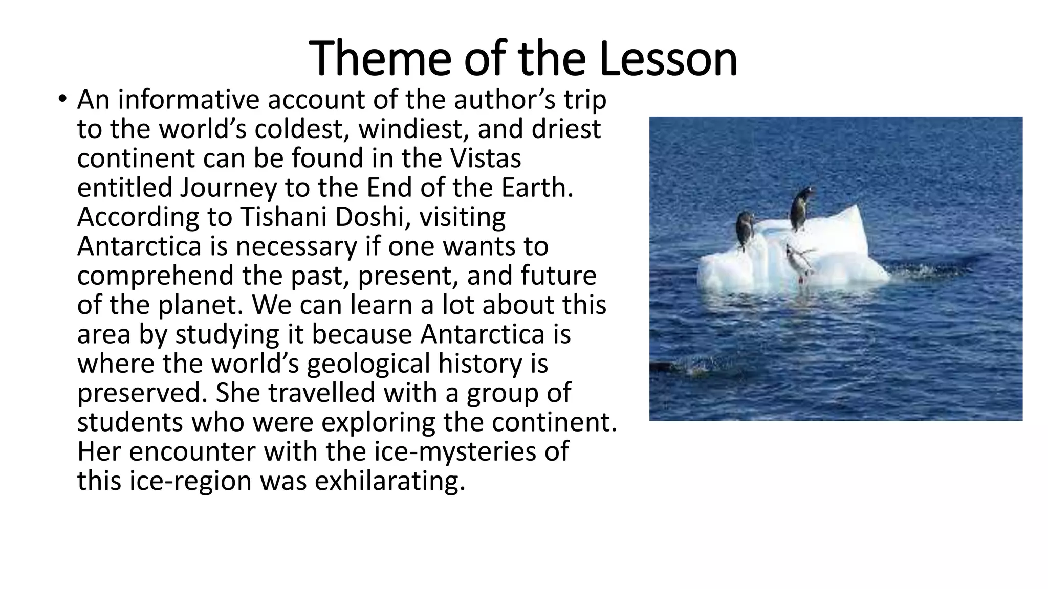 A Journey to the End of the Earth.pptx