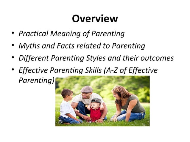 ABC of Parenting Skills | PPT