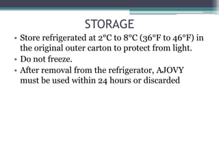 Ajovy | PPTX | Pharmaceutical Drugs | Medical Health