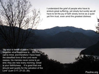 A joy ever new (concl.) | PPT