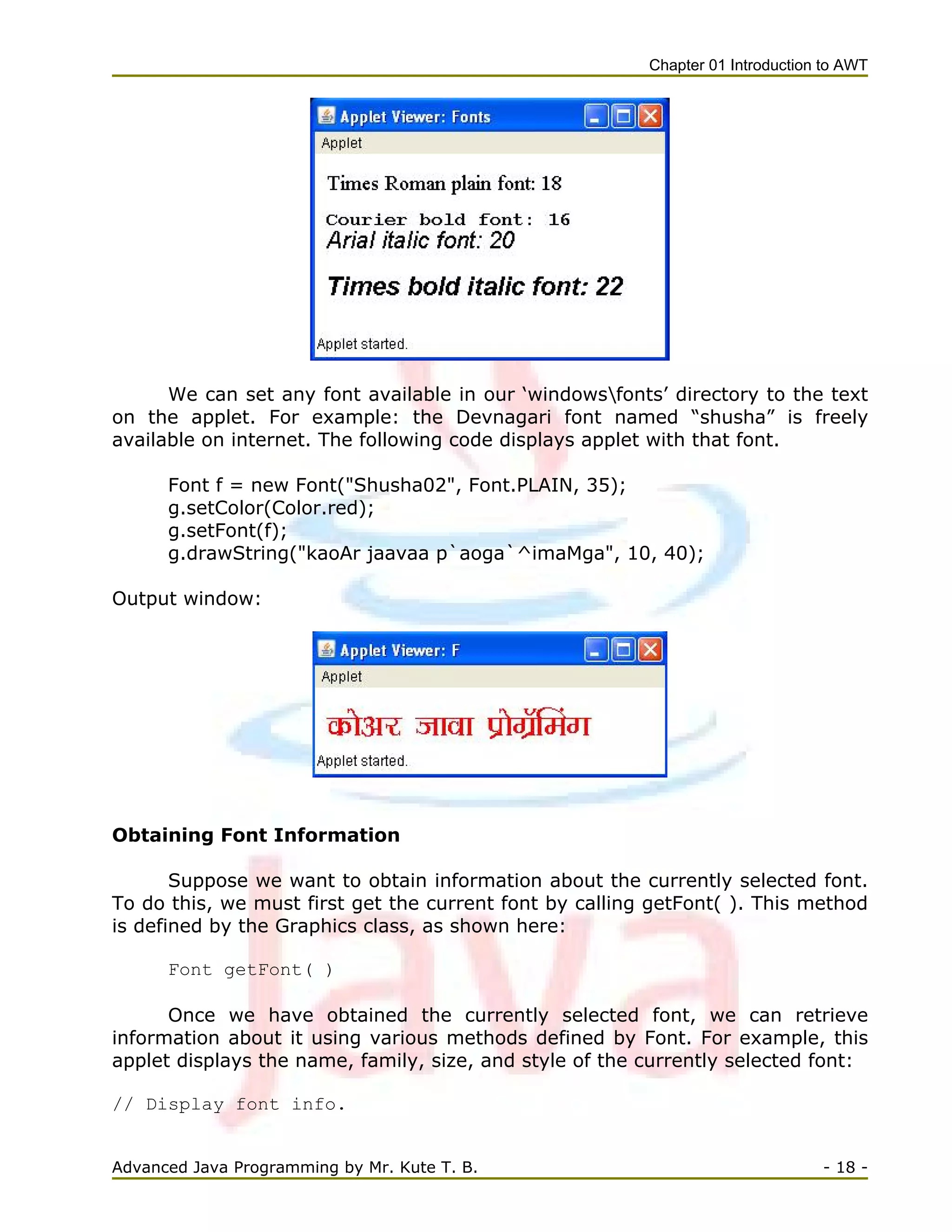 Ajp notes-chapter-01 | PDF