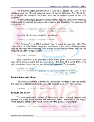 Ajp notes-chapter-05 | PDF